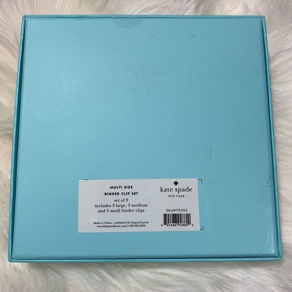 kate spade | Office | Kate Spade Binder Clip Set | Poshmark
